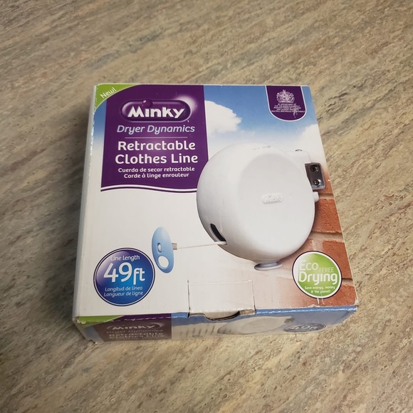 Minky Dryer Dynamics | Other | Nib Retractable Clothes Line | Poshmark